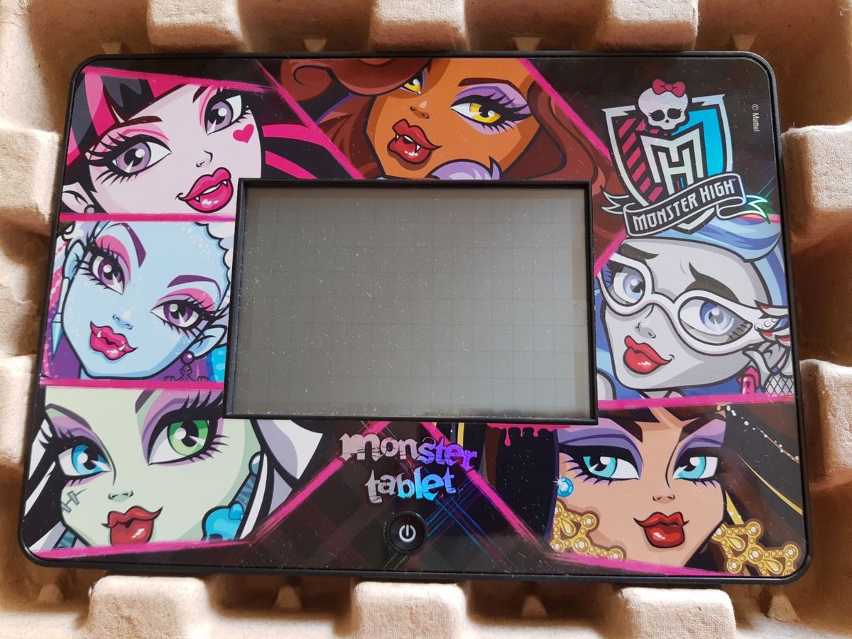 Tablet Monster High Full Touch 40 Atividades - Candide | Brinquedo ...
