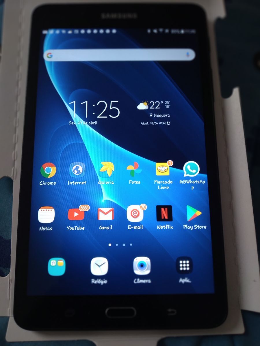 Tablet Samsung Galaxy Tab A6 T285 8gb 4g Tela 7" | Tablet Samsung Usado 85380376 | enjoei
