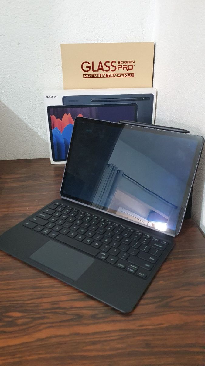Tablet Samsung Galaxy Tab S S7+ Sm-t970 12.4" 128gb Mystic Black e 6gb ...