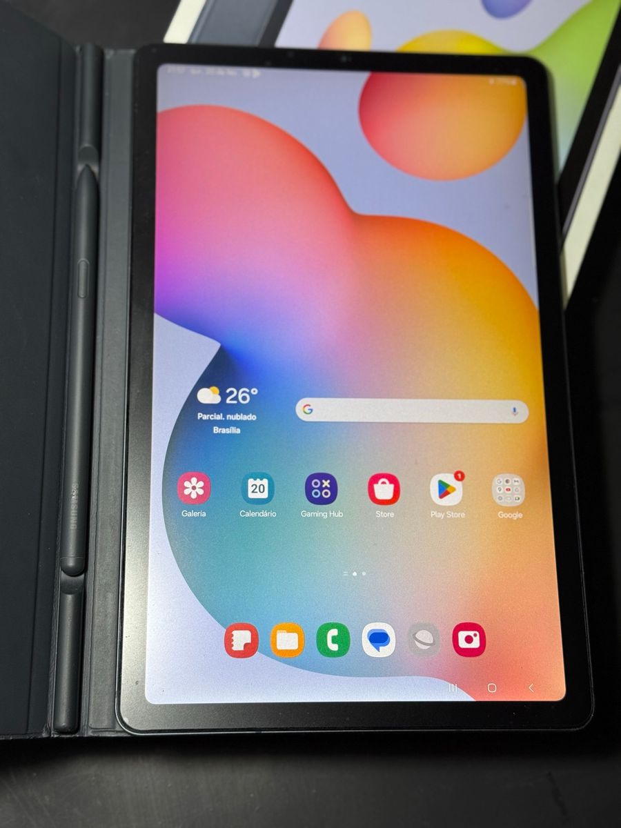 Tablet Samsung Galaxy Tab S6 Lite, 128gb, 4gb de Ram, 4g, Cor Cinza ...