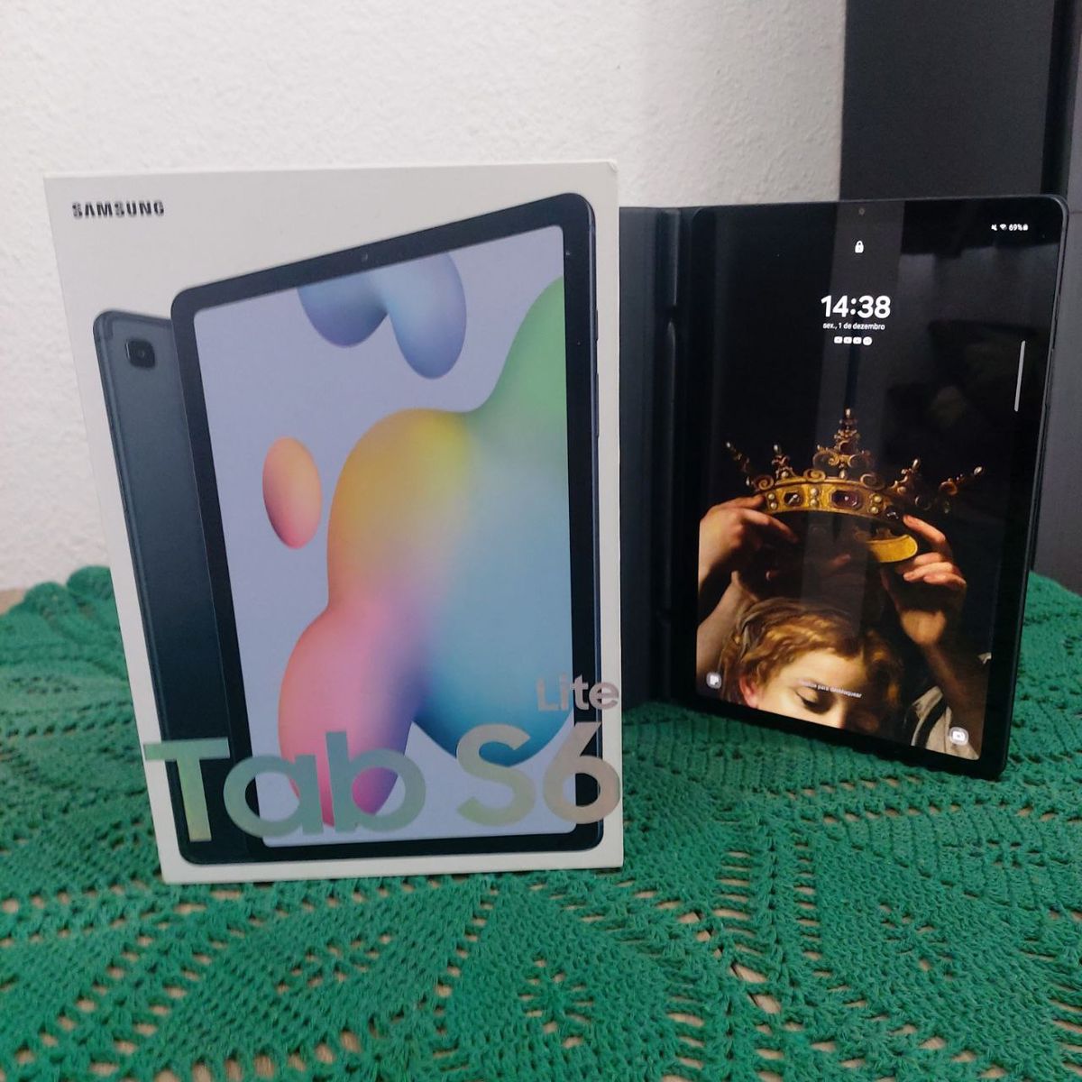 Tablet Samsung Galaxy Tab S6 Lite com Caneta 10,4" 64gb 4gb Ram Android ...