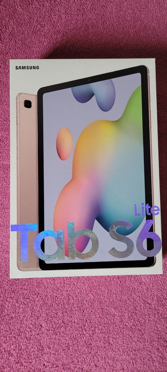 Tablet Samsung S6 Lite Rosa - com Capa e S Pen | Tablet Samsung Nunca ...