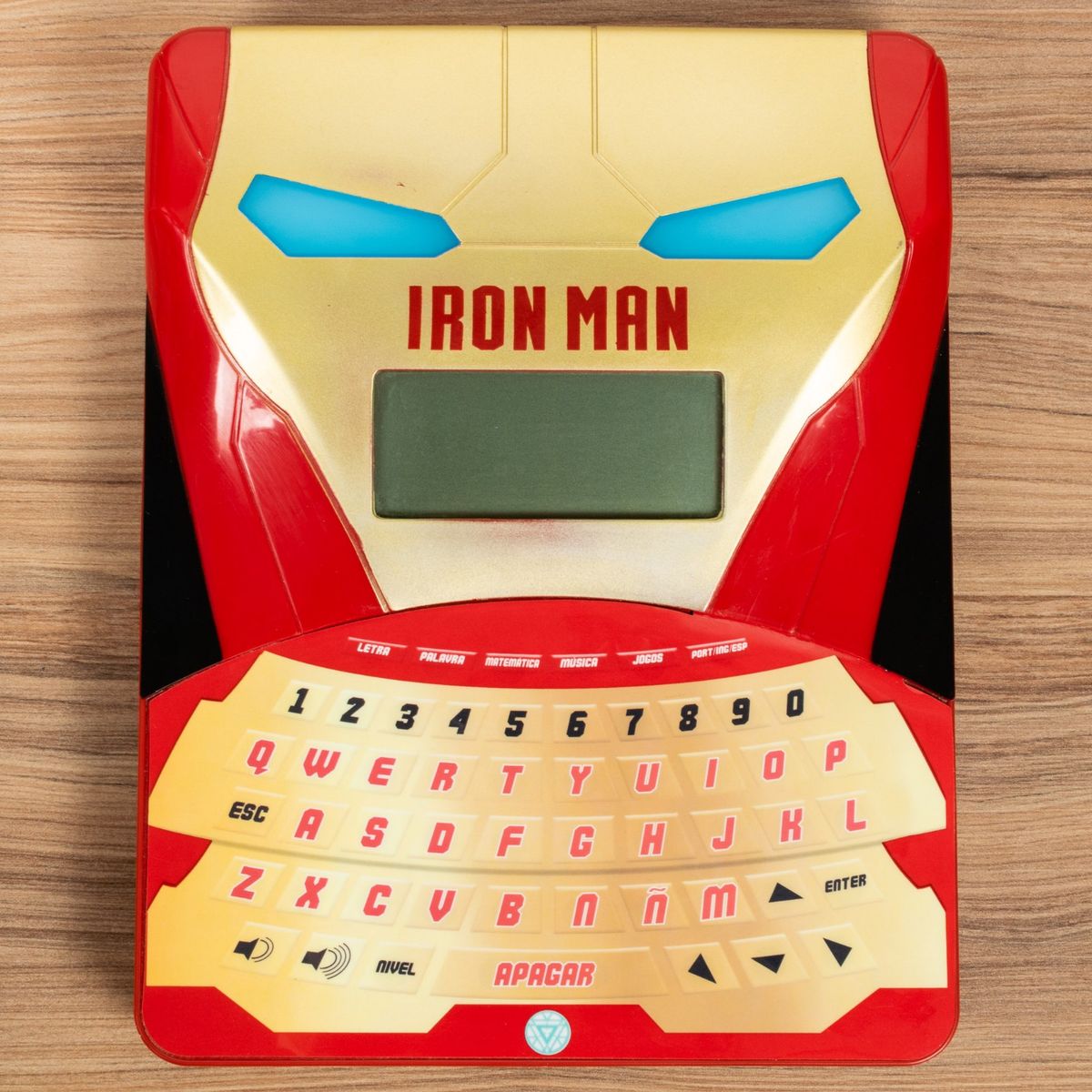 Tablet Smart Pad Infantil Trilíngue Educativo Iron Man Marvel ...