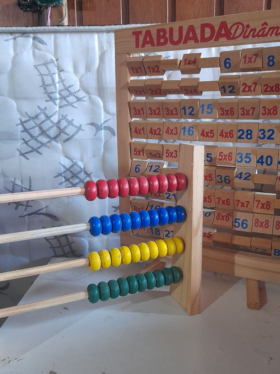 Tabuada Divertida e Contador | Brinquedo Usado 72499883 | enjoei