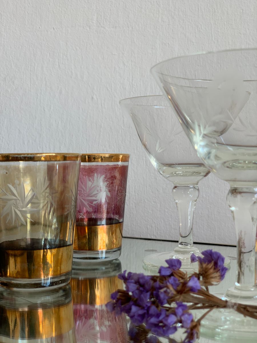 Taça Vintage Antiga | Móvel de Antiquário Vintage Usado 60552977 | enjoei