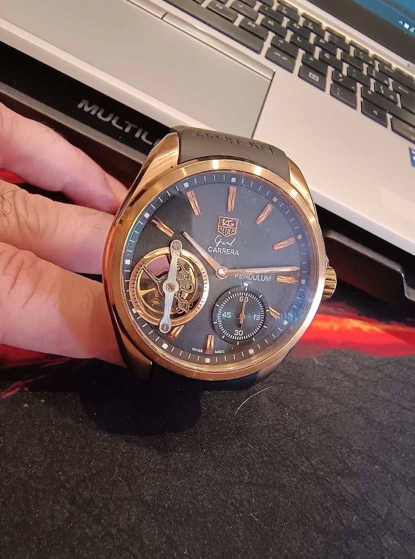 Tag Heuer Carrera Pendulum Aaa+ | Relógio Masculino Carrera Usado ...