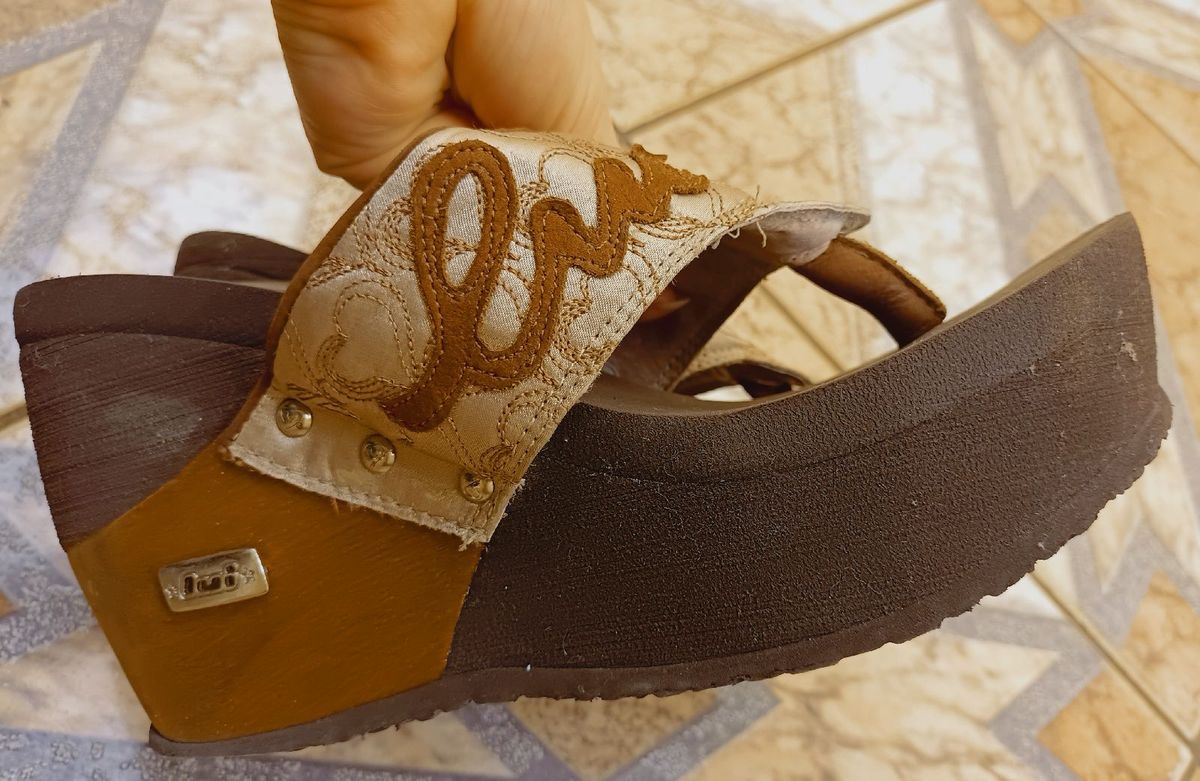 Tamanco Lui Lui Original | Sandália Feminina Lui Lui Usado 74734789 ...