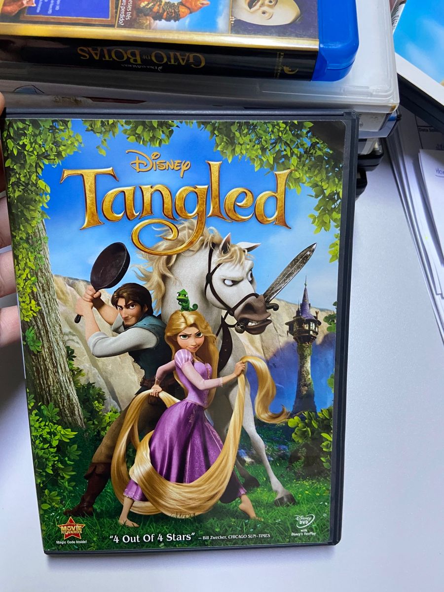 Tangled - Dvd em Inglês de Enrolados | Filme e Série Dvd Usado 83623610 ...