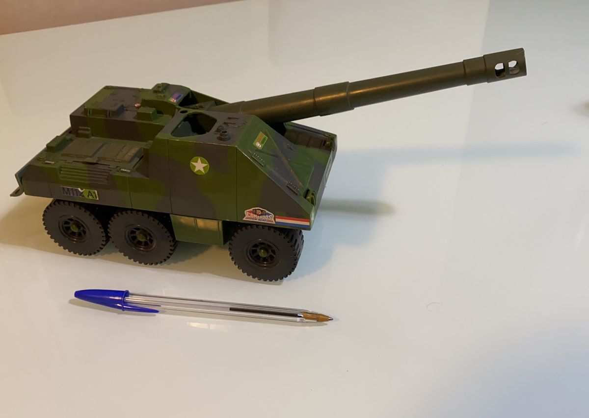 Tanque de Guerra Comandos em Ação Estrela | Brinquedo Estrela Usado ...