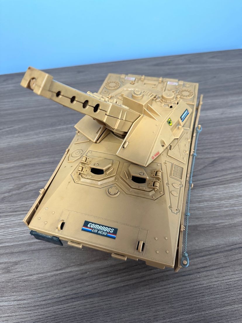 Tanque de Guerra Comandos em Ação - Raríssimo de Achar de 1988 ...