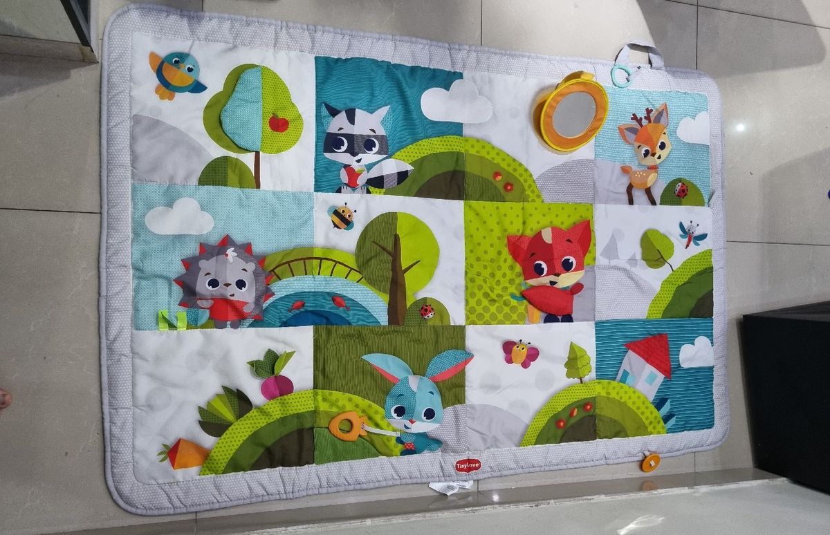 Tapete Tiny Love Super Mat Coleção Meadow Day | Brinquedo para Bebês ...