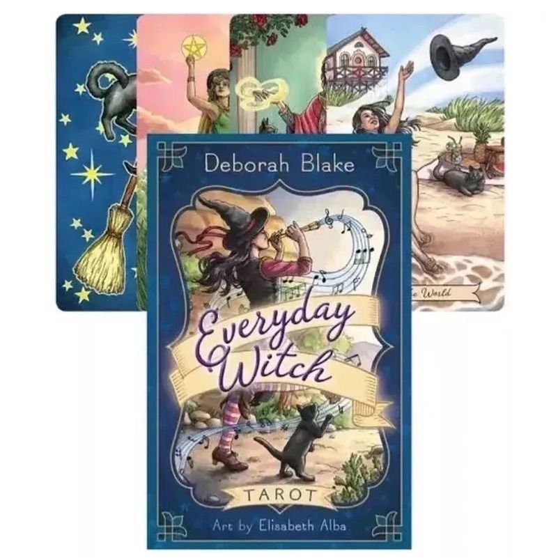 Tarot Everyday Witch - Deborah Blake | Livro Importado Nunca Usado ...