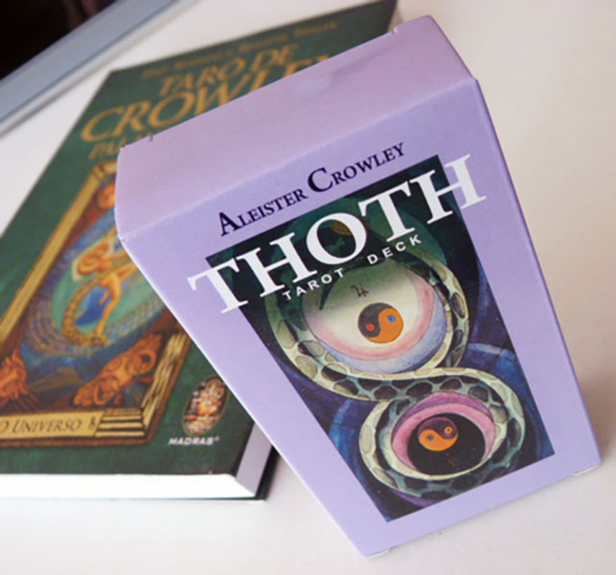 Tarot Toth - Tarô Aleister Crowley - Deck 78 Cartas Lâminas | Livro ...