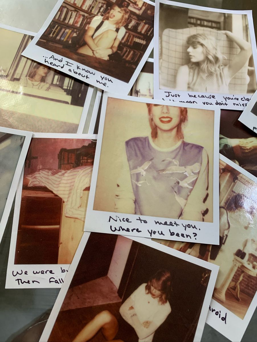 Taylor Swift - Polaroids 1989 (deluxe) | Polaroid Taylor Swift Usado ...