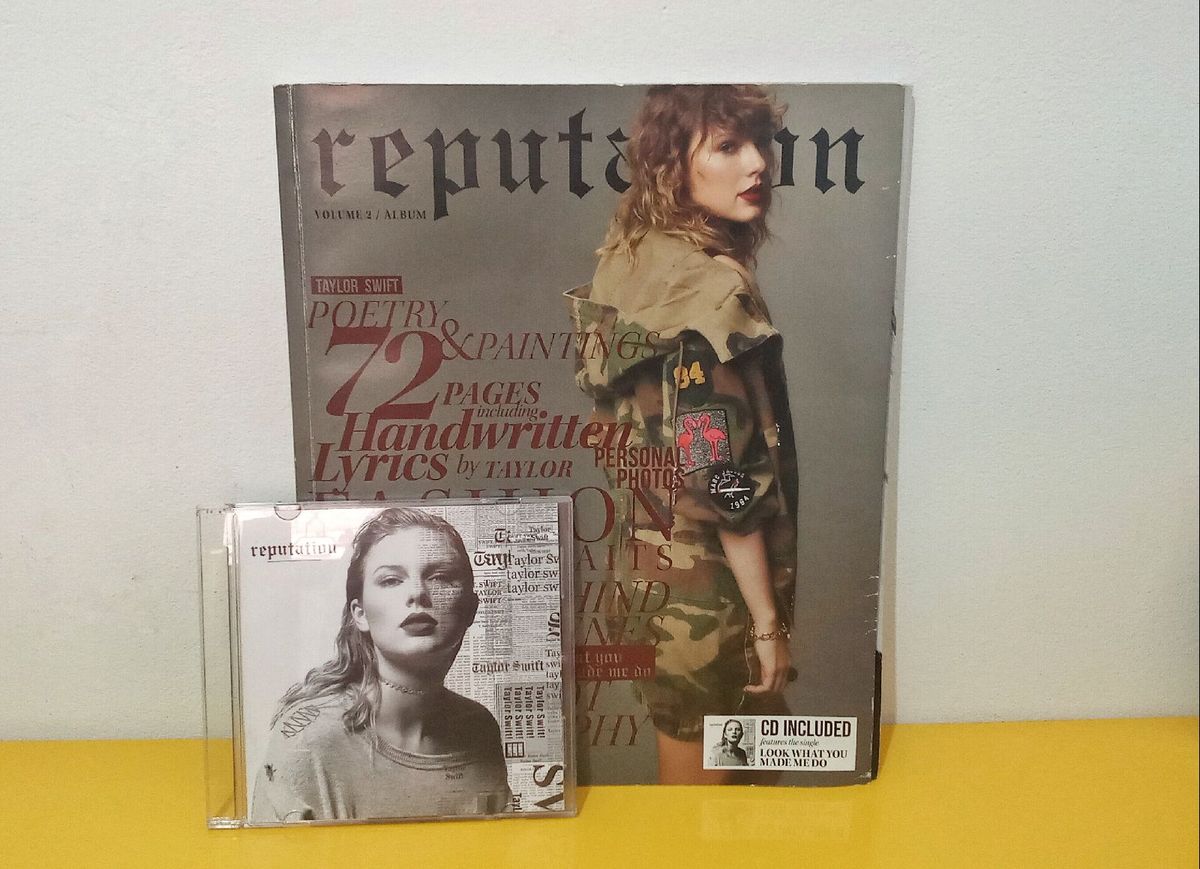 Taylor Swift Reputation Cd Revista Magazine | Item de Música Cd Usado ...