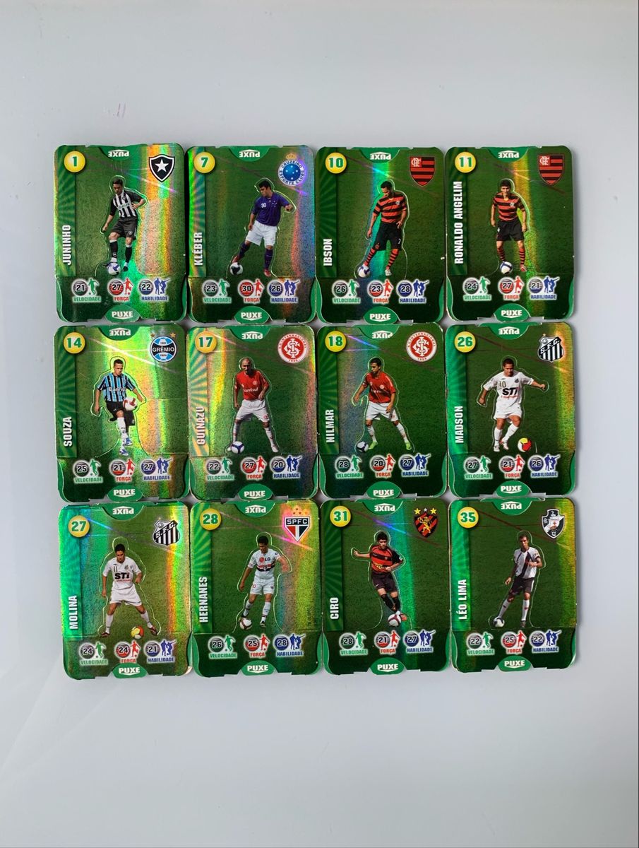 Tazo Card Futebol Brasileiro Elma Chips | Cacareco Elma Chips Usado ...