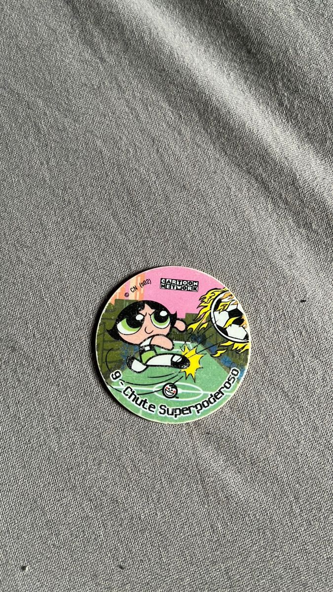 Tazo Cartoon Network | Produto Vintage e Retro Elma Chips Usado ...
