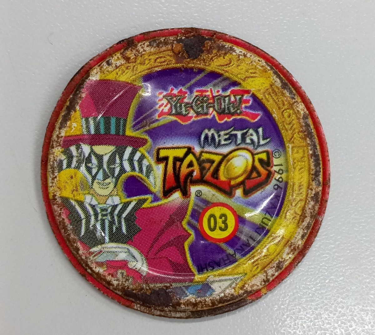 Tazo Yu-gi-oh! Metal | Jogo de Tabuleiro Elma Chips Usado 99630930 | enjoei