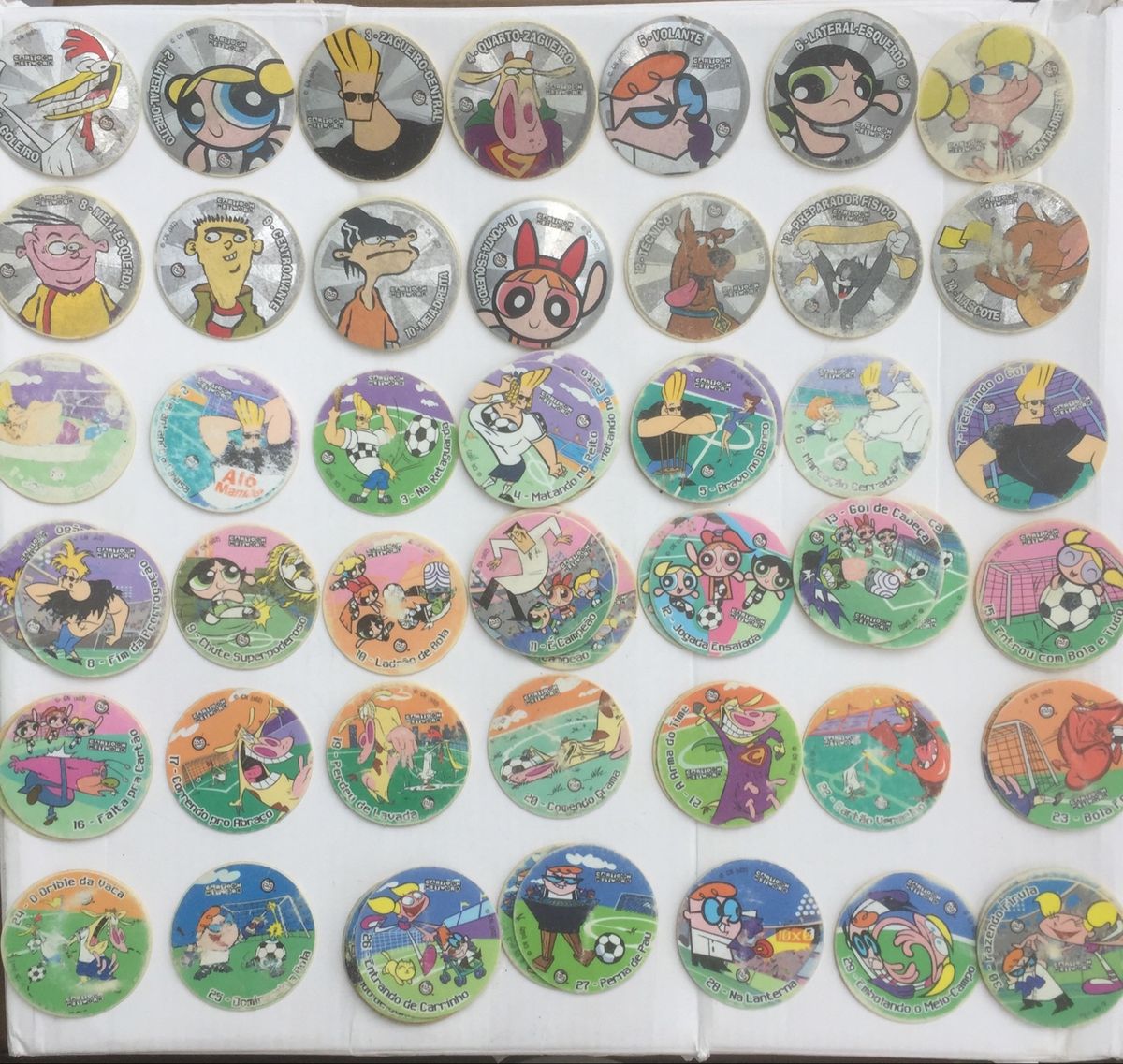 Tazos Cartoon Network | Produto Vintage e Retro Tazo Usado 64255718 ...