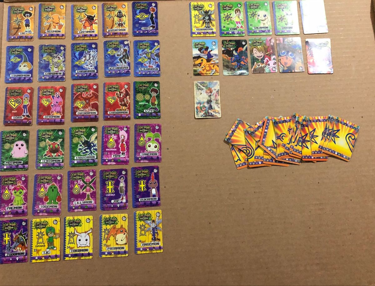 Tazos Digimon | Cacareco Elma Chips Usado 38209578 | enjoei