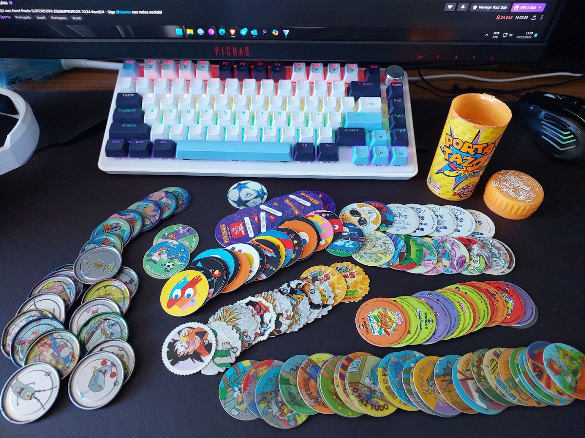 Tazos Diversos - Looney Toones, Buzzy Caps, Dbz, Pac Man, Cartoon ...