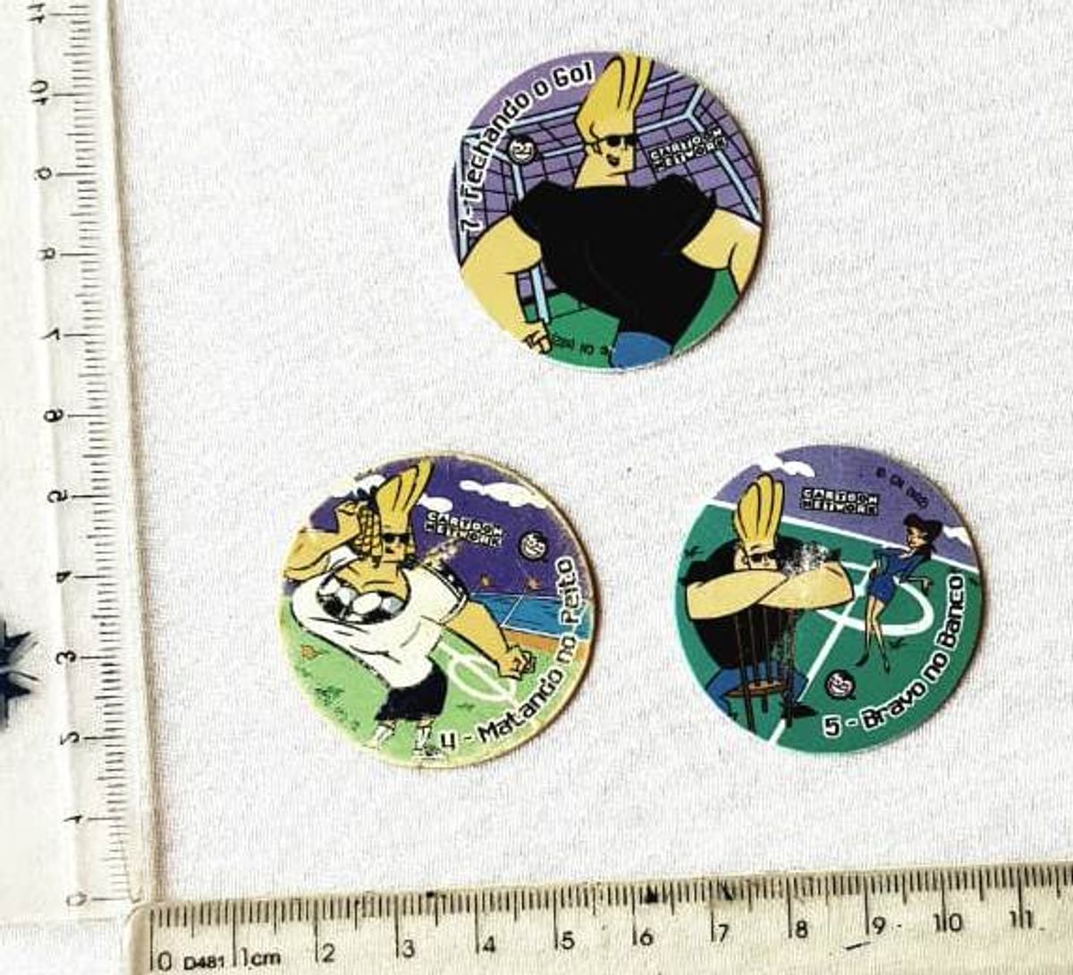 Tazos Elma Chips - Cartoon Network - Conjunto de 3 Tazos Coleção Toon ...
