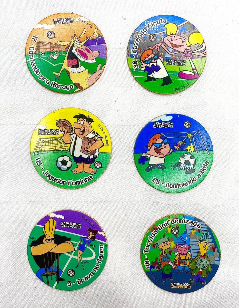 Tazos Elma Chips Copa Toon Cartoon Network | Cacareco Elma Chips Usado ...