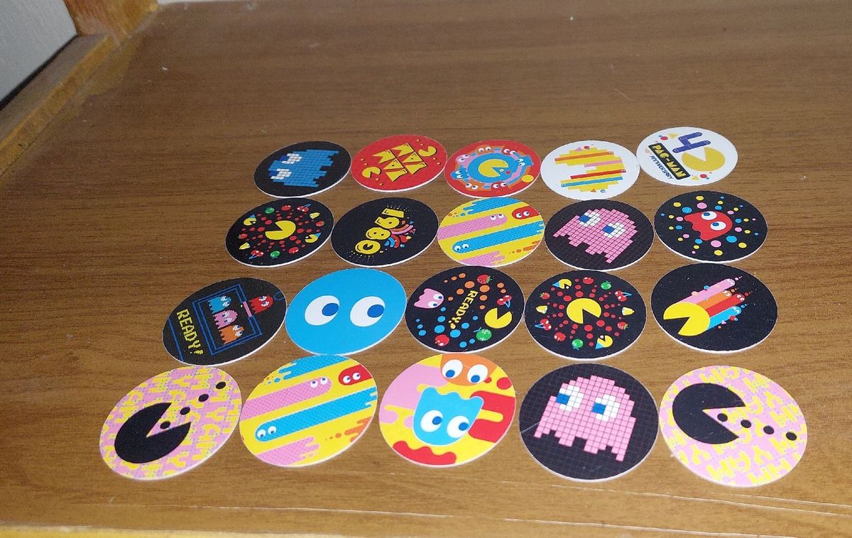 Tazos Pacman | Produto Vintage e Retro Usado 80452124 | enjoei