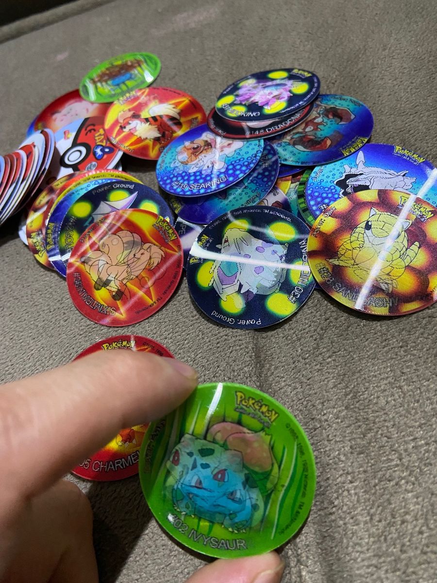 Tazos Pokemon 3d | Produto Masculino Usado 90285354 | enjoei