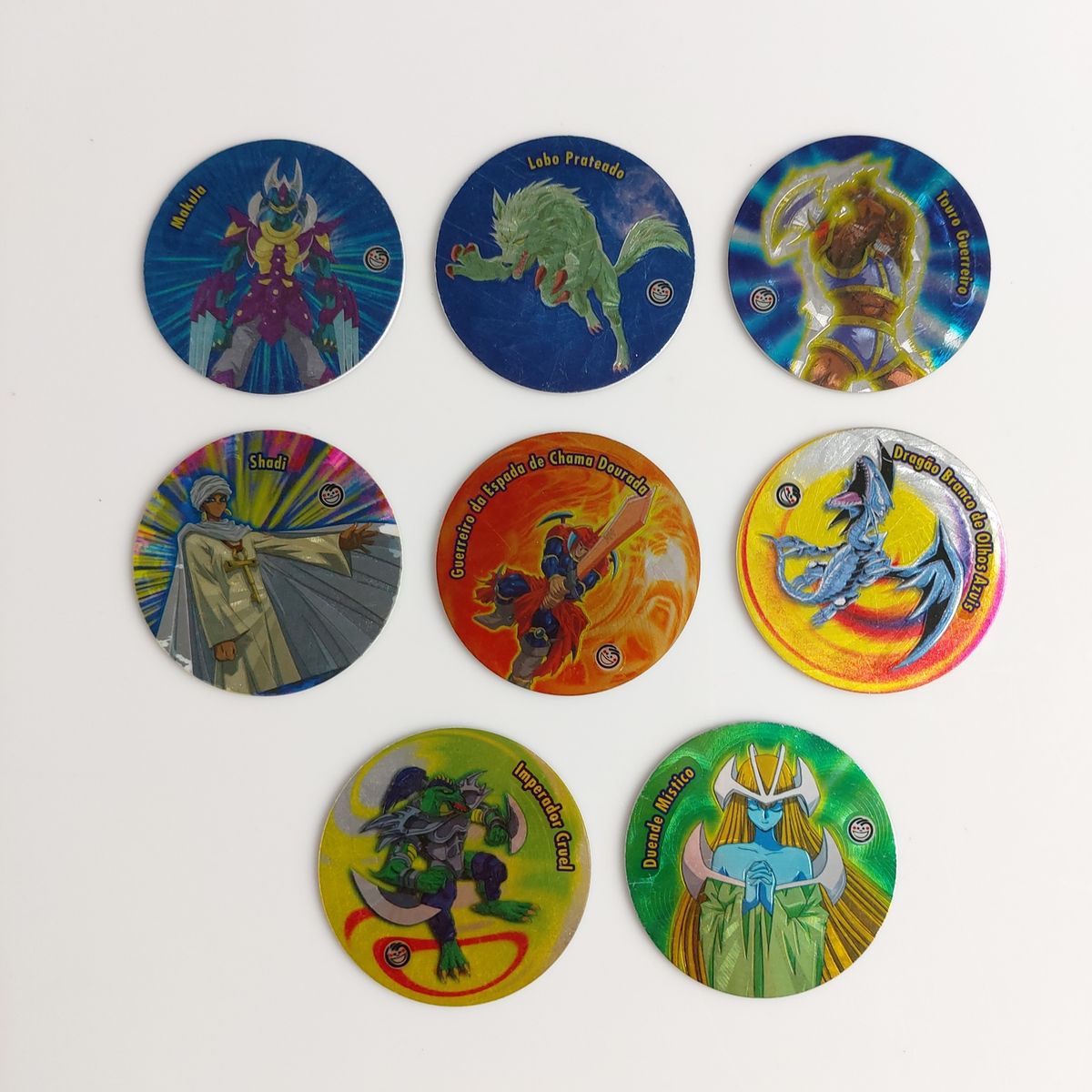 Tazos Yu-gi-oh Magic Elma Chips Original (8 Unidades) | Produto Vintage ...