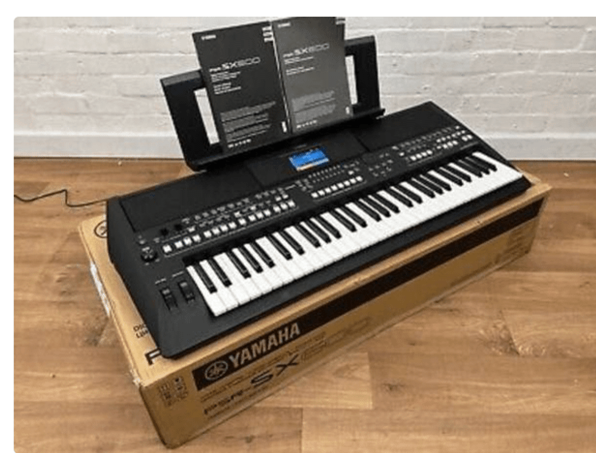 Tecaldo Yamaha Psr Sx600 | Item de Música Yamaha Nunca Usado 78222130 ...