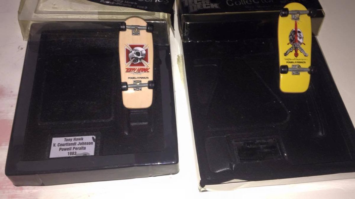 Tech Deck 2 Skates Tony Hawk Ray Rodriguez Powell Peralta Rarissimo ...