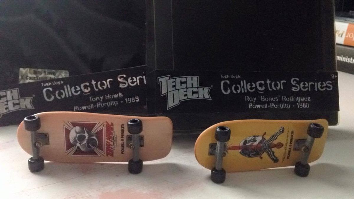 Tech Deck 2 Skates Tony Hawk Ray Rodriguez Powell Peralta Rarissimos ...