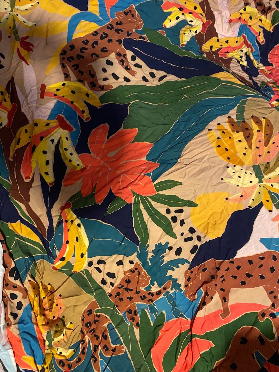 Tecido Farm | Vestido Feminino Farm Nunca Usado 83123265 | enjoei