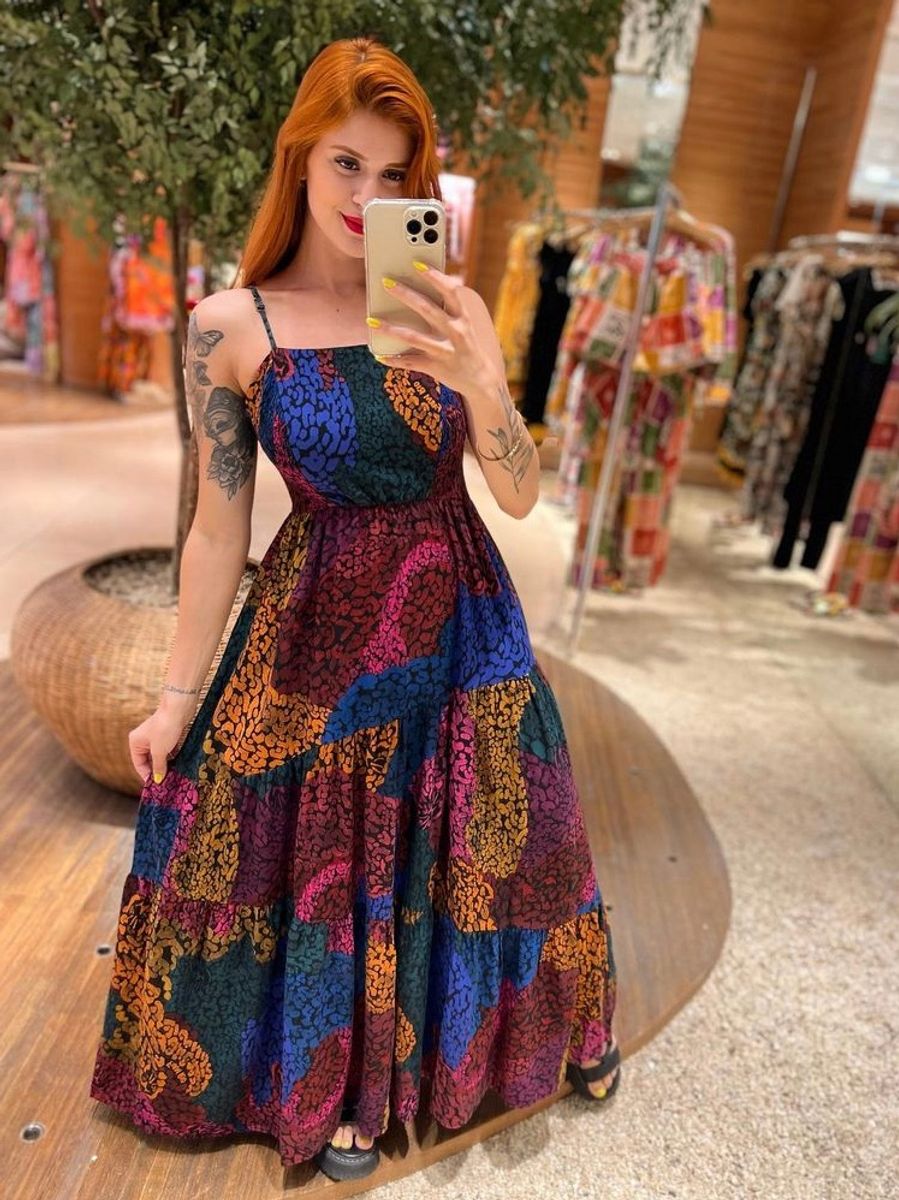 Tecido Original Farm | Vestido Feminino Farm Nunca Usado 75332697 | enjoei