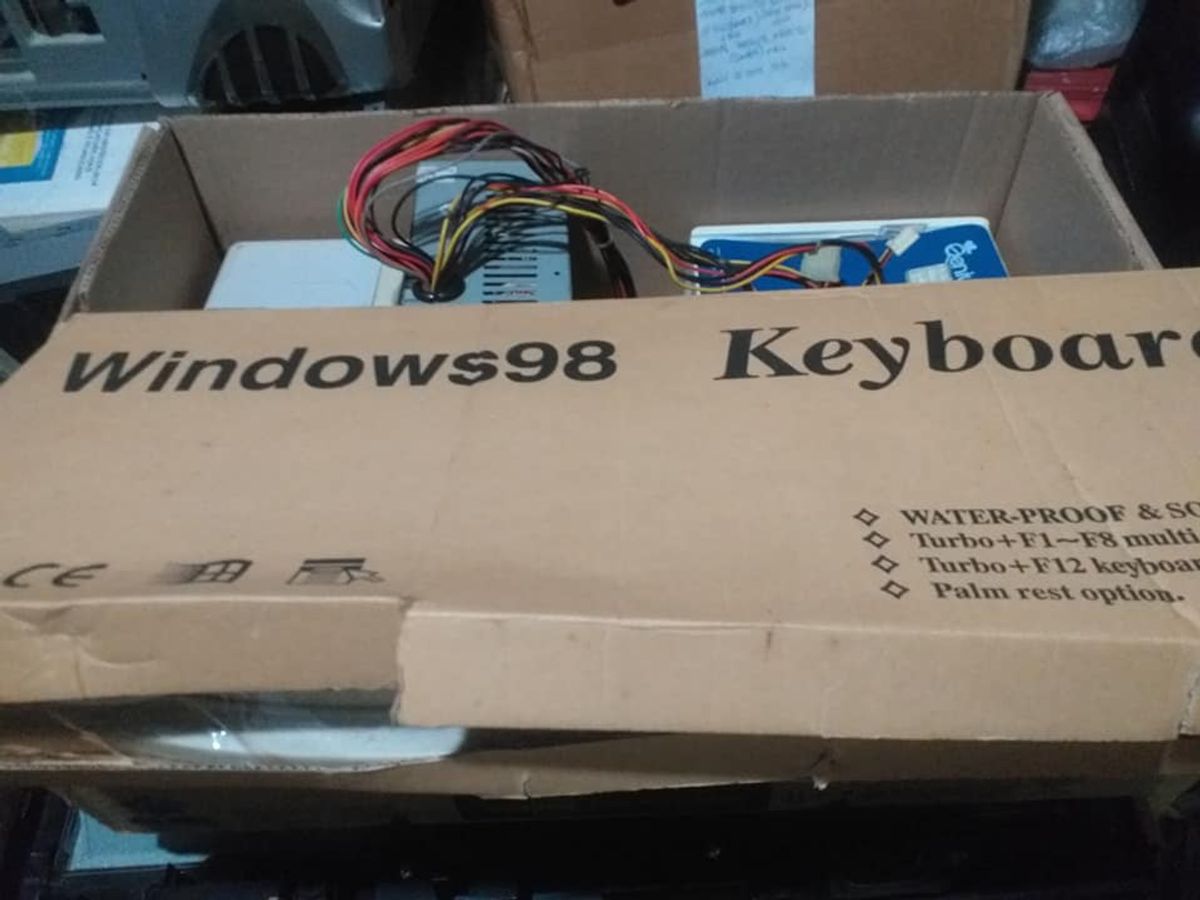 Teclado Antigo Windows 98 | Teclado p/ Computador Keyboard Usado ...