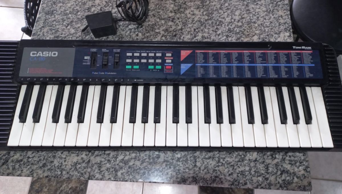 Teclado Casio Ca - 110 | Item Info & Eletro Casio Usado 79955334 | enjoei