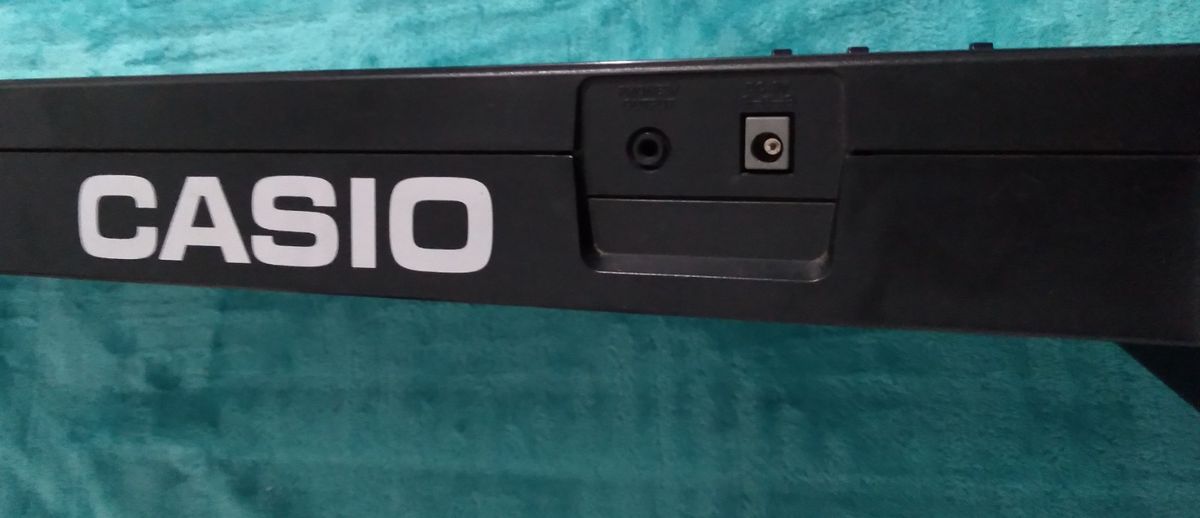 Teclado Casio Ctk-120 - Usado com Fonte de Energia | Item de Música ...