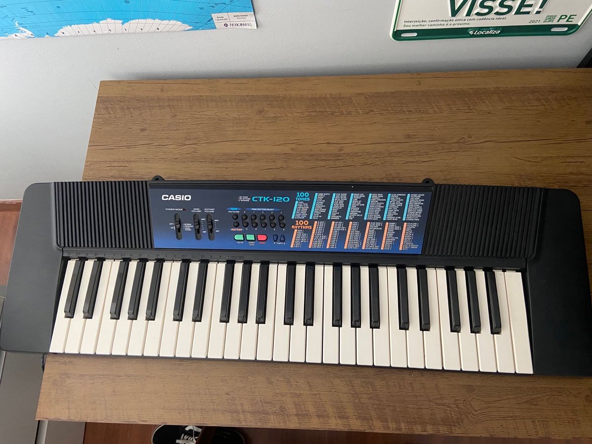 Teclado Casio Ctk-120 | Item de Música Casio Usado 82922172 | enjoei
