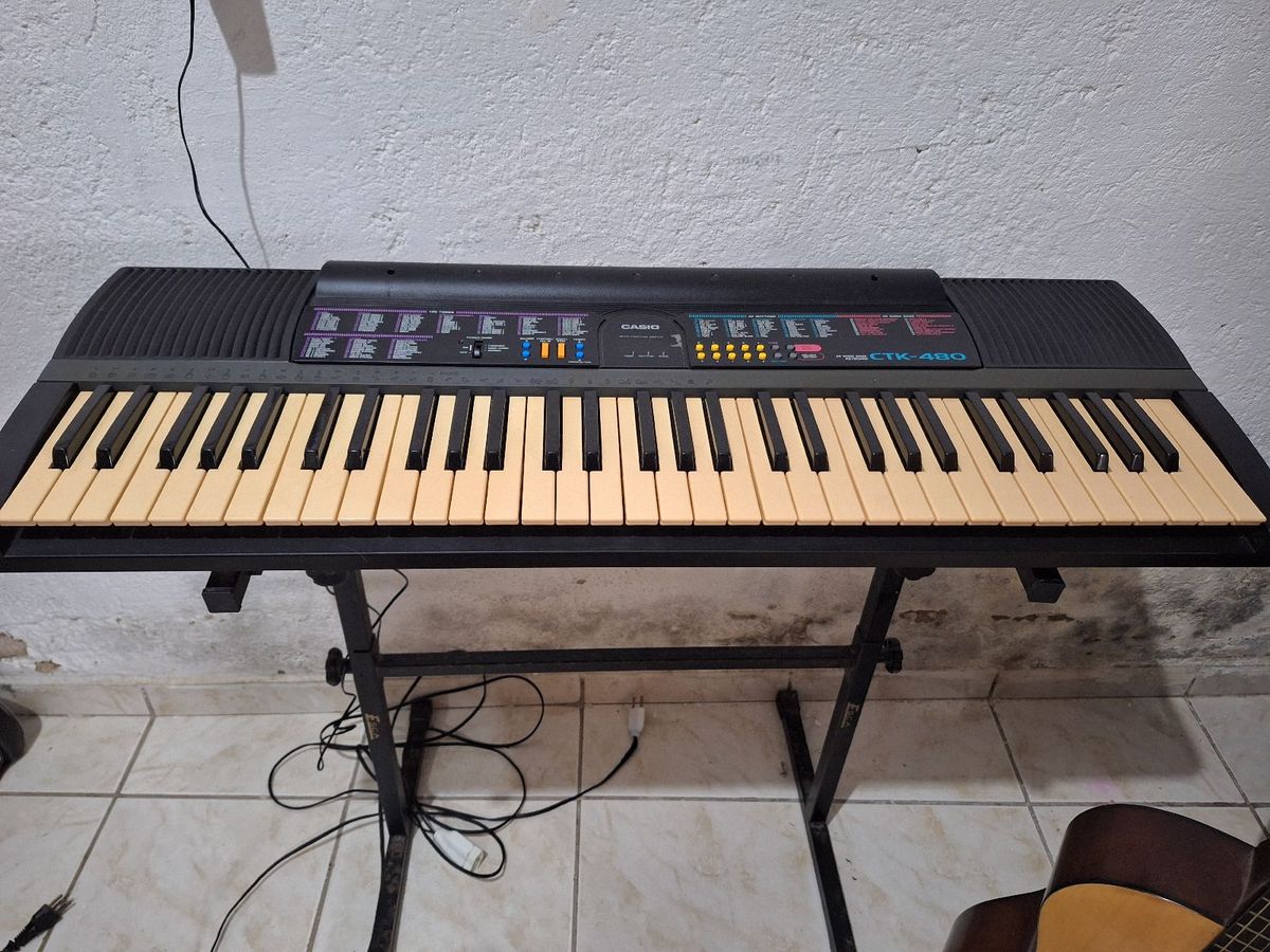 Teclado Casio Ctk 480 Na Caixa | Item de Música Casio Usado 108151002 ...