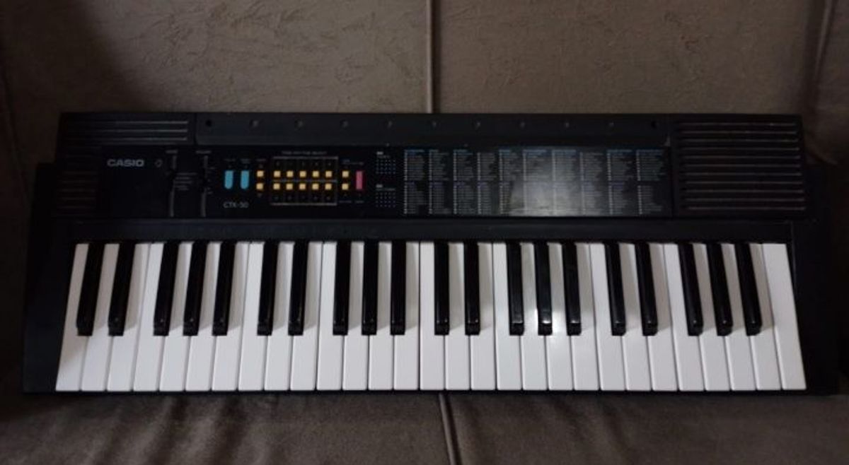Teclado Casio Ctk-50 | Teclado p/ Computador Casio Usado 86295606 | enjoei
