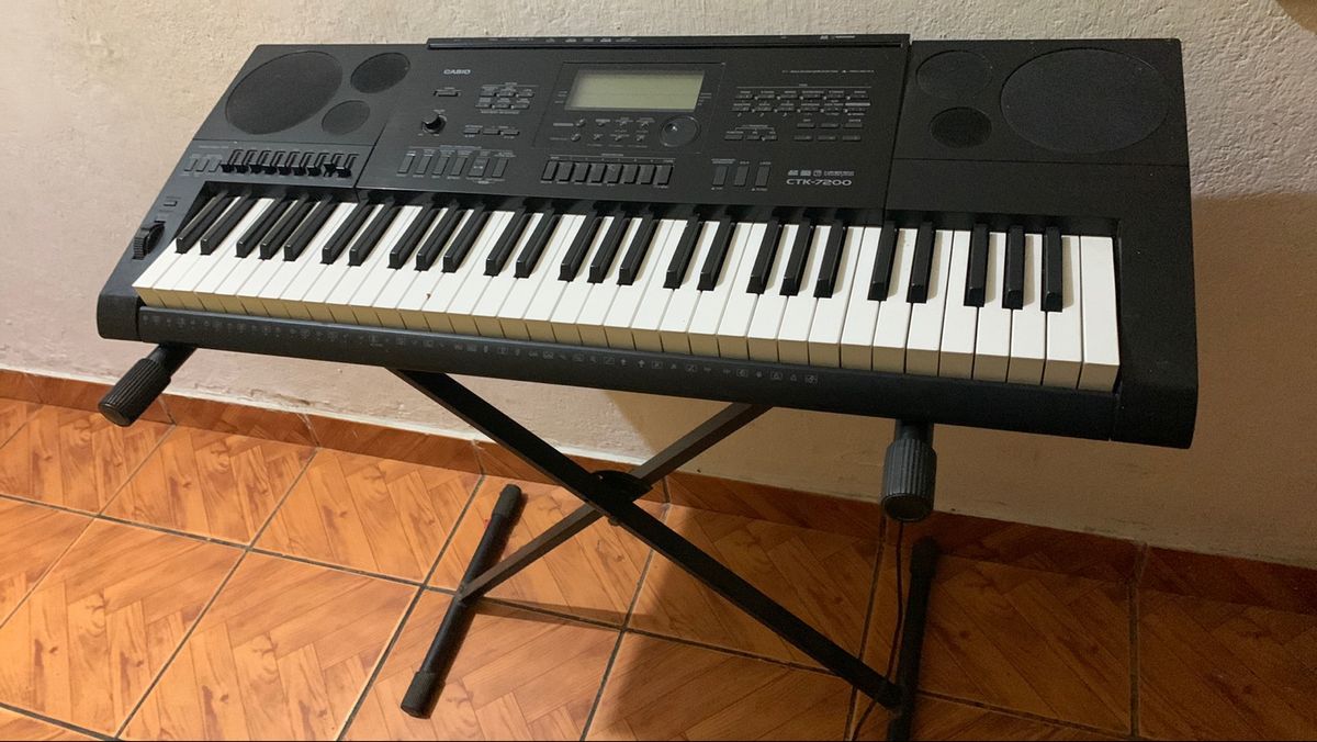 Teclado Casio Ctk-7200 | Teclado p/ Computador Casio Usado 82536709 | enjoei