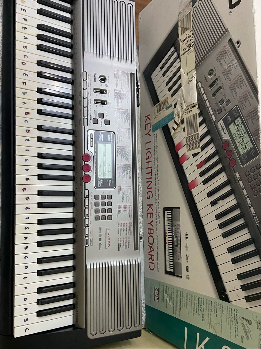 Teclado Casio Lk-230 Teclas Iluminadas | Item de Música Casio Usado ...