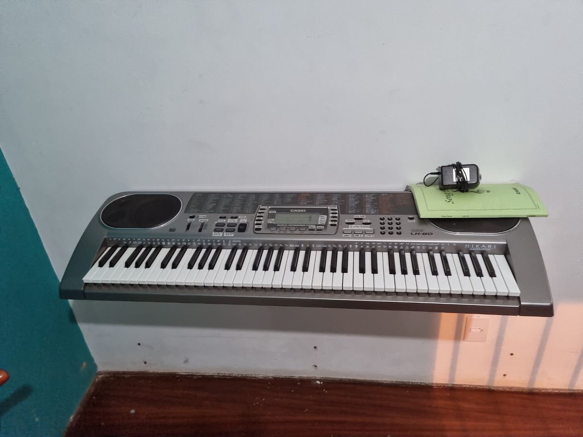 Teclado Casio Lk-80 | Item de Música Casio Usado 76427085 | enjoei