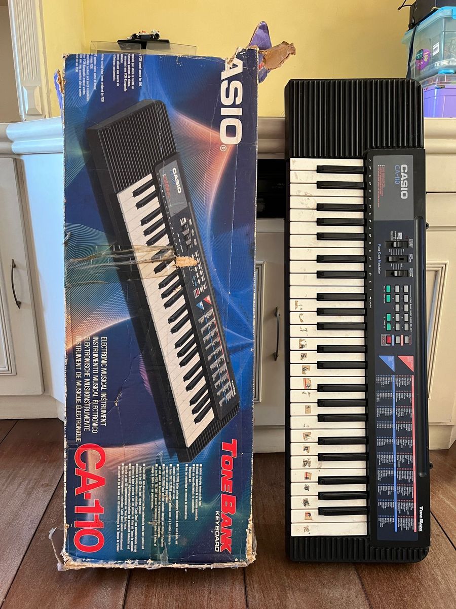 Teclado Casio Modelo Ca -110 | Item de Música Casio Usado 102503178 ...