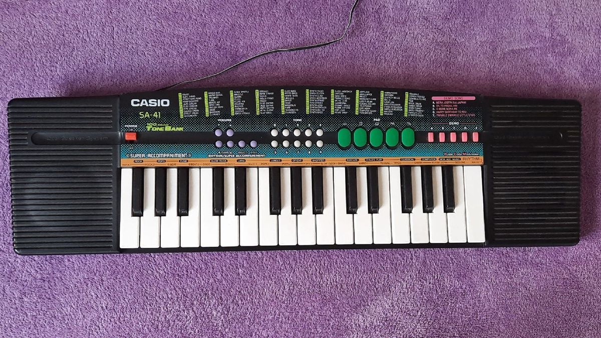 Teclado Casio Sa-41 | Teclado p/ Computador Casio Usado 72230708 | enjoei