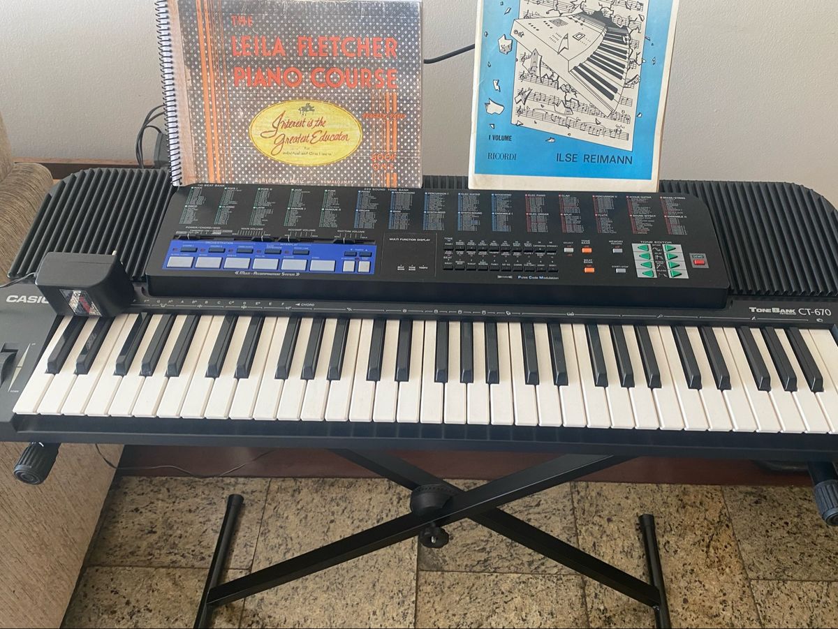 Teclado Casio Tonebank Ct-670 | Item de Música Casio Usado 48671562 ...