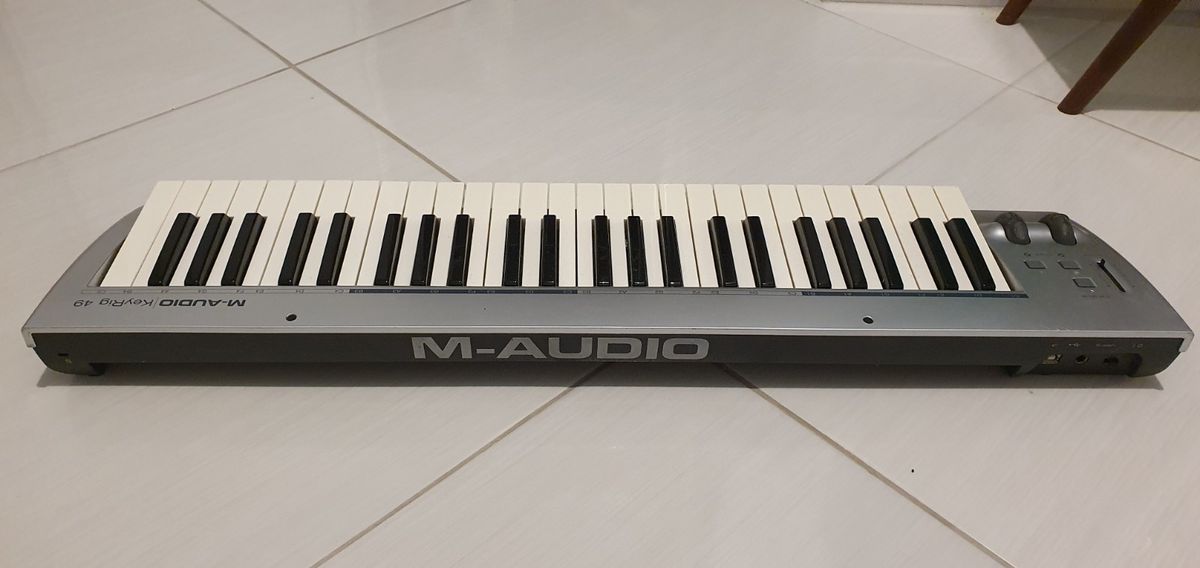 Teclado Controlador M-audio Keyrig 49 | Item de Música M Audio Usado ...