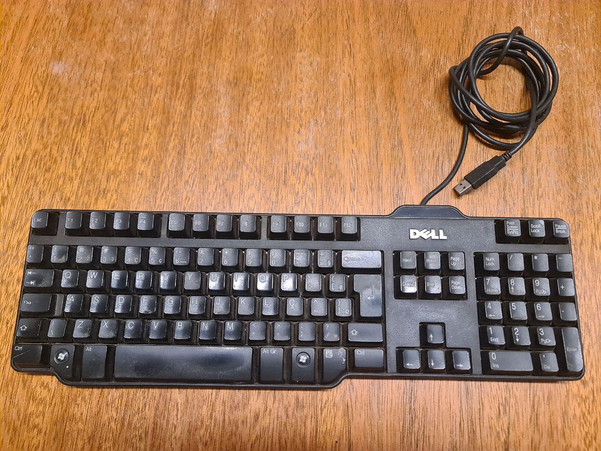 Teclado Dell Rt7d50 | Teclado p/ Computador Dell Usado 94546465 | enjoei
