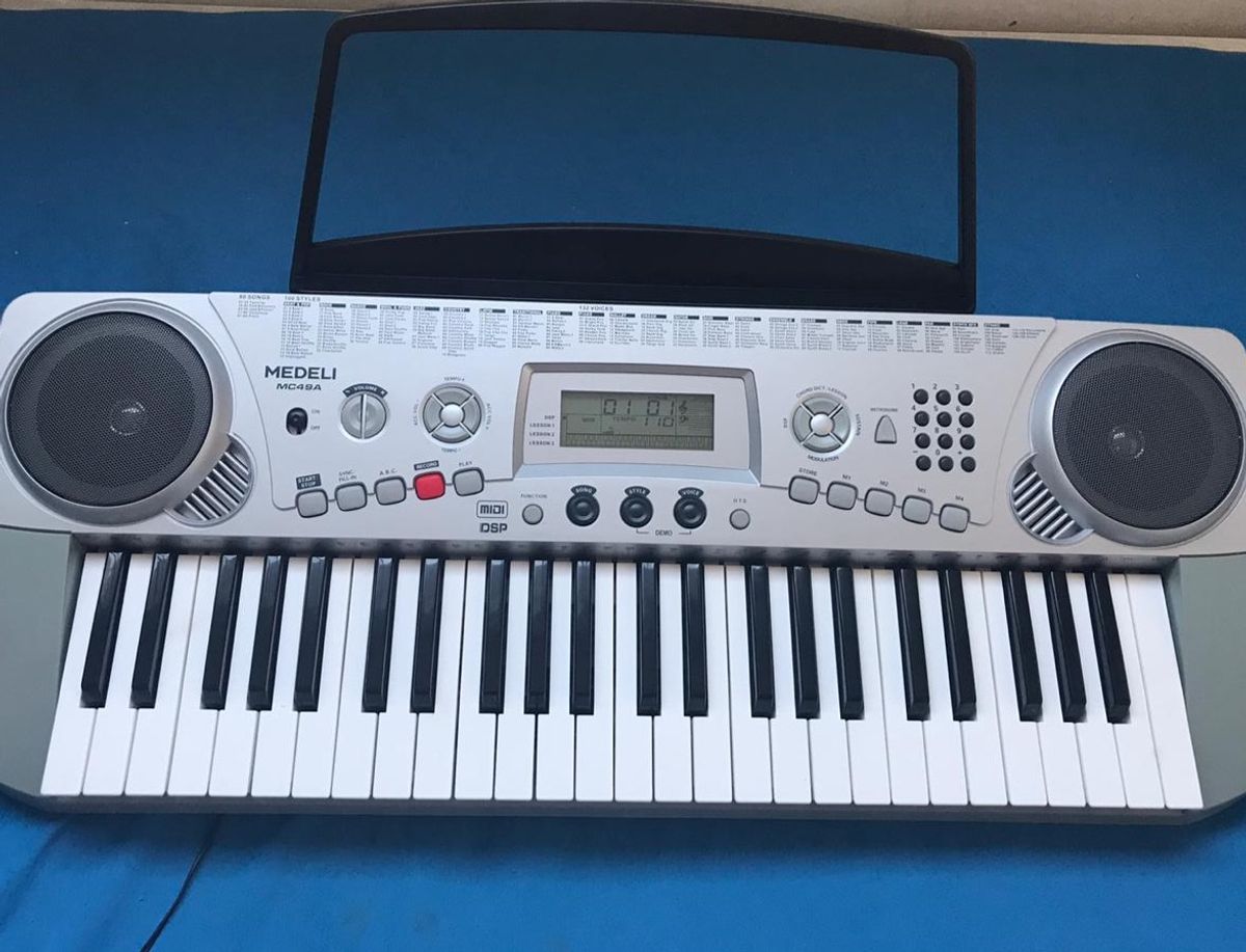 Teclado Digital Medeli Mc 49 | Teclado p/ Computador Medeli Usado ...